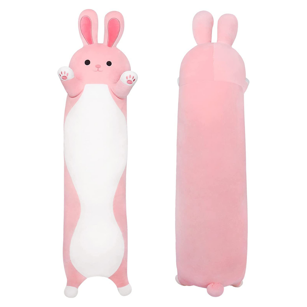 Pink Long Rabbit Plush Pillow – TechMax