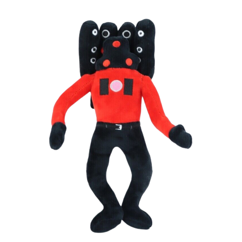 RED SPEAKERMAN PLUSH TOY – TechMax