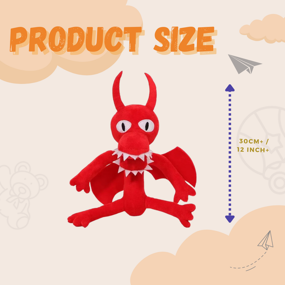 RED DYNO Rainbow Friends Plush Toy – TechMax