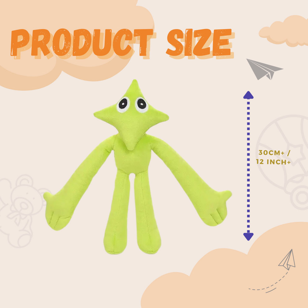 GREEN Rainbow Friends Plush Toy – TechMax