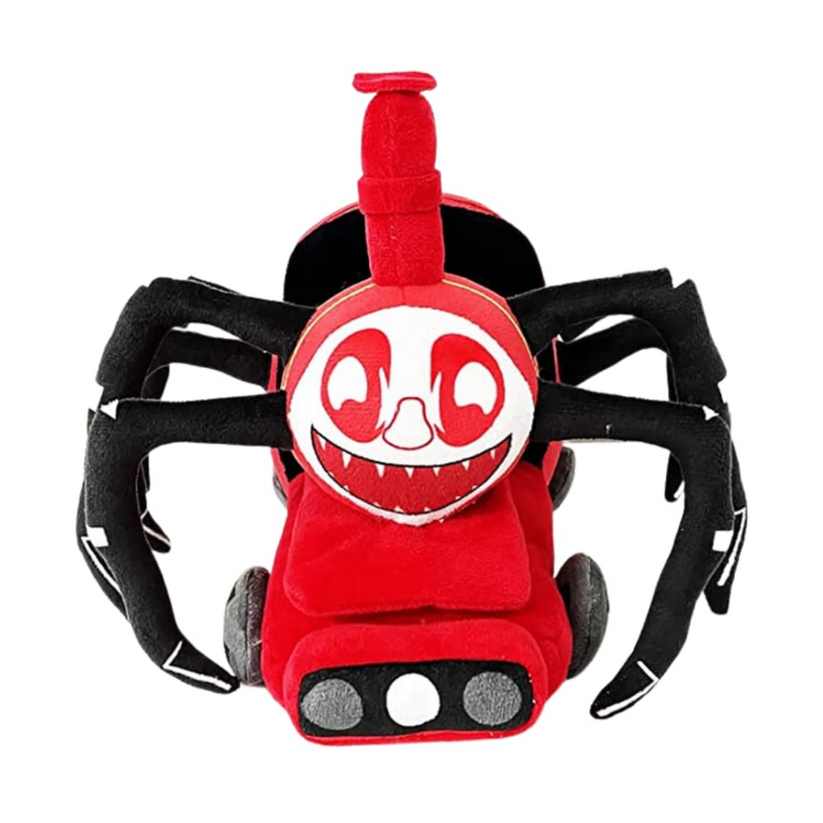 RED TRAIN PLUSH PILLOW – TechMax